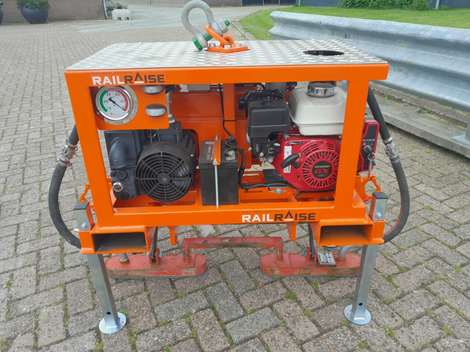 Rail Raise - Plaats geleiderails veiliger en efficiënter